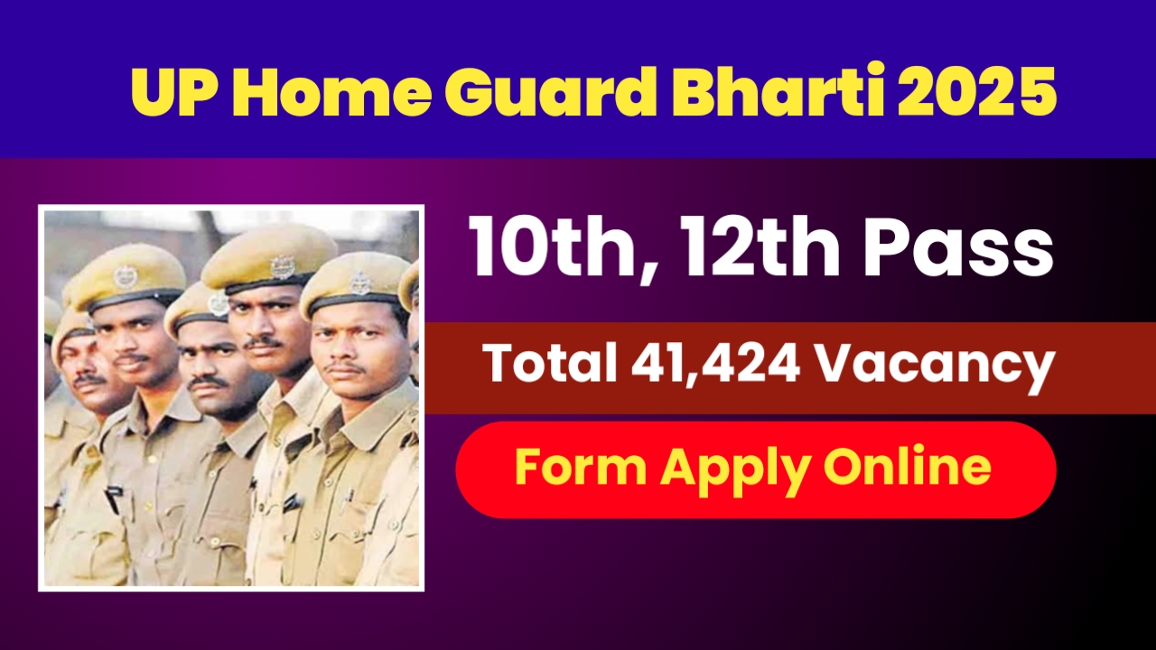 Up Home Guard Recruitment 2025 41424 Posts Apply Online Mission Ki